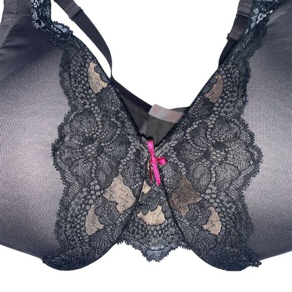 Cacique | Intimates & Sleepwear | Cacique Womens Black Lace 4f Full ...